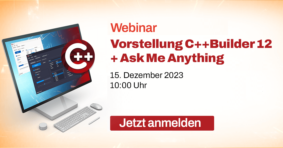 Embarcadero Webinar: C++Builder 12 & Ask Me Anything